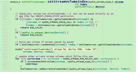 android audio：setstreamvolume 音量调节过程 csdn博客