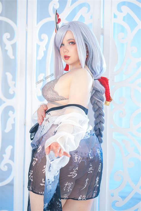 Shenhe By Elunecosplay Genshin Impact Relunecosplay