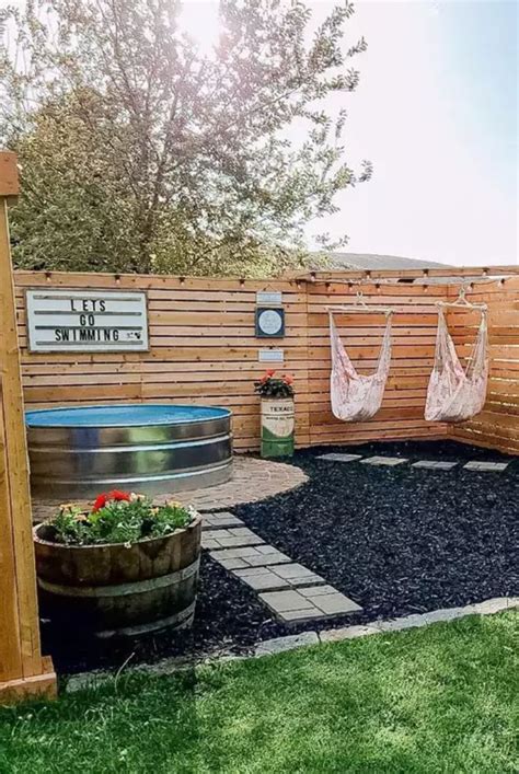 32 Clever Stock Tank Pool Designs And Ideas Backyard Pool Designs