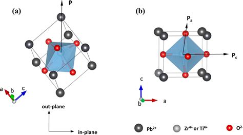 The Domain Polarization Direction Of A 111 Oriented And B