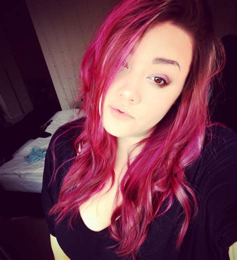 Decided To Dye My Hair Pink This Morning 😁 Rhair