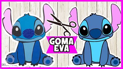 STITCH EN GOMA EVA FOAM FOMY MICROPOROSO Lilo And Stitch Lilo