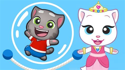 Talking Tom Cake Jump New Gameplay Android Gameplay 1 Youtube