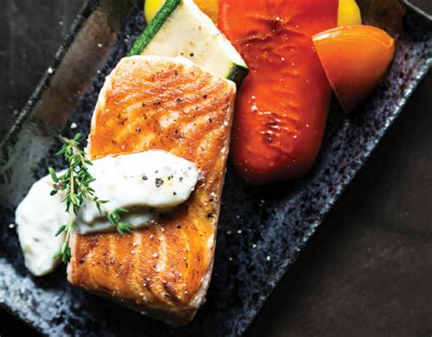 Seared Salmon With Mustard Dill Cream Sauce Fall Recipes