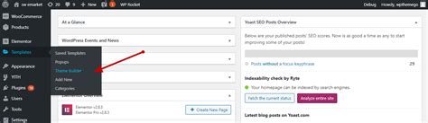 How To Set Footer Header Style In Elementor Wordpress Theme