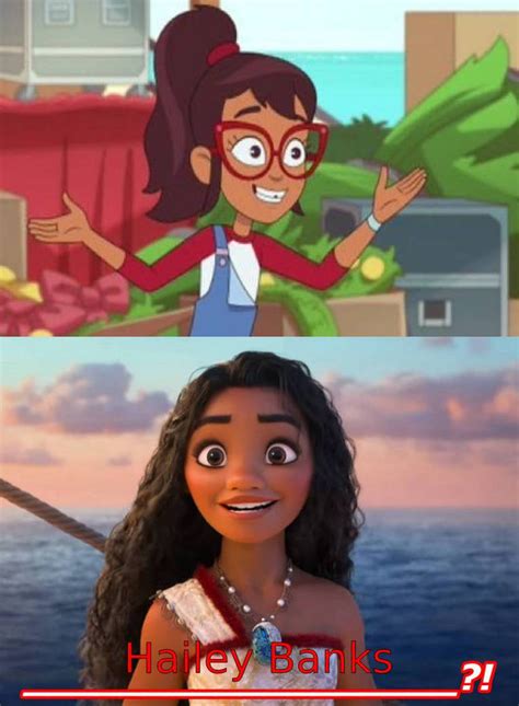 Moana Reacts To Hailey Banks Heroic Entrance By Jony0193 On Deviantart