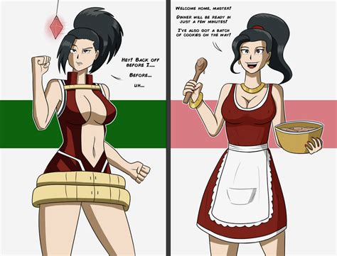 Momo Yaoyorozu Housewife By Polmanning On Deviantart