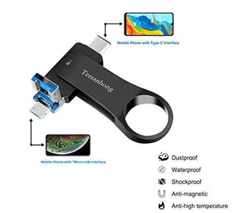 Usb C Flash Drive 1tb 3 In 1 Usb3 0 Thumb Drive Ultra Usb Memory Stick Drive For Macbook Pro