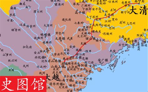 【史图馆】越南历史地图（九）：西山朝哔哩哔哩bilibili