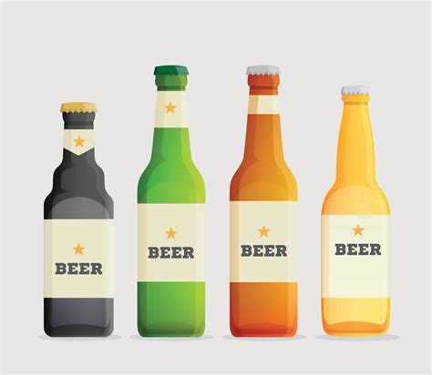 Beer Bottle Vector Art Icons And Graphics For Free Download