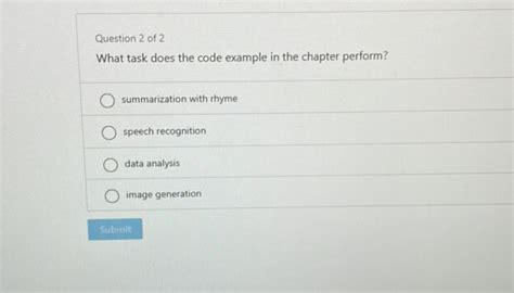 Question 2 Of 2 What Task Does The Code StudyX