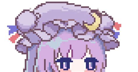 Pixel Art Patchouli Knowledge 像素帕琪 December 3rd 2022 Pixiv
