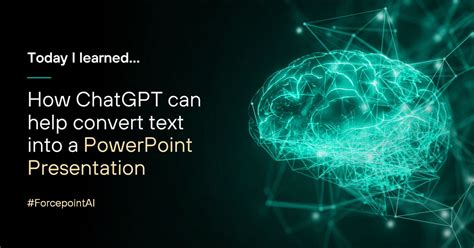 How To Use Chatgpt To Convert Text Into A Powerpoint Presentation