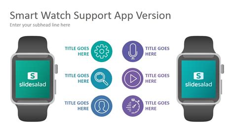Best Mobile Application PowerPoint Presentation Template SlideSalad