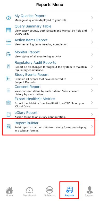 Report Builder Ad Hoc Reports