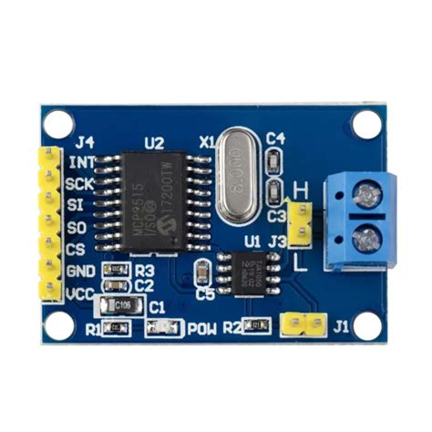 mcp2515 can bus controller module tja1050 spi protocole 5v v2 0b pour
