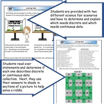 Difference Between Discrete Data And Continuous Data 3 Part Lesson