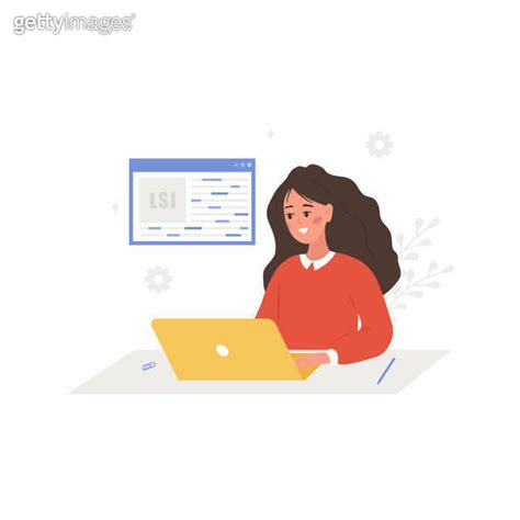 Lsi Keyword Generation Latent Semantic Indexing Key Phrases Generator Vector Illustration In