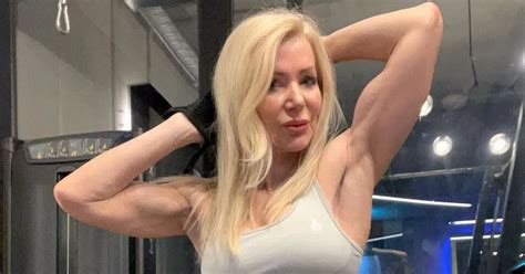 Fit Gran 64 Wows In Post Workout Snap As She Flexes Toned Body In Gym