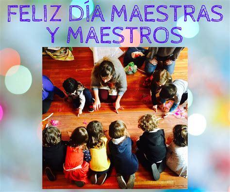 Feliz DÍa Del Maestro Y La Maestra 🧡 Magdalena Fleitas