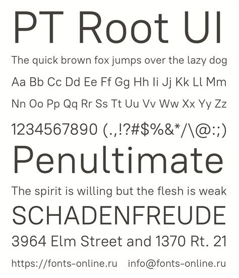 Pt Root Ui Font
