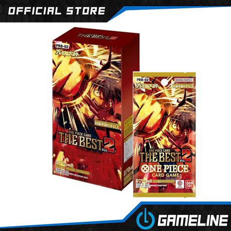 One Piece Tcg Jpn Premium Booster The Best 2 Booster Box Prb 02 10