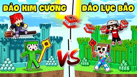 KHANGG BEDWARS THỬ THÁCH 24H ĐẠI CHIẾN LÂU ĐÀI EMERALD VS LÂU ĐÀI KIM