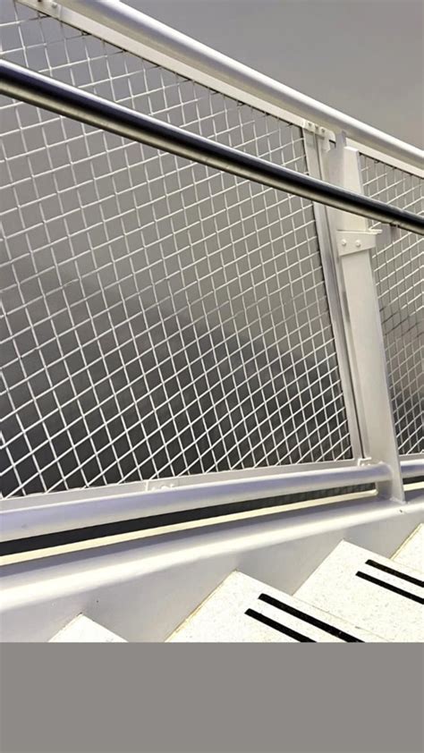 Carbon Steel Wire Mesh Infill Panel Railing
