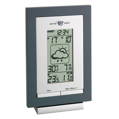 Analoge Wetterstation für innen und außen TFA Dostmann