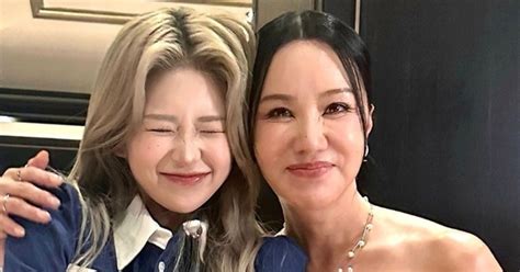 최준희 故 최진실 절친 엄정화와 다정한 모습 공개