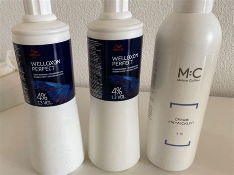 WELLA WELLOXON PERFECT OXIDATIONSCREME 4% 3x | Kaufen auf Ricardo