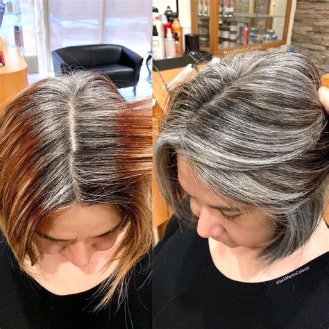 Image May Contain One Or More People Closeup And Indoor Hair Color