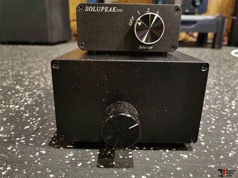 Premium RCA And XLR Switch Boxes In Out Audio Switch Photo UK Audio Mart