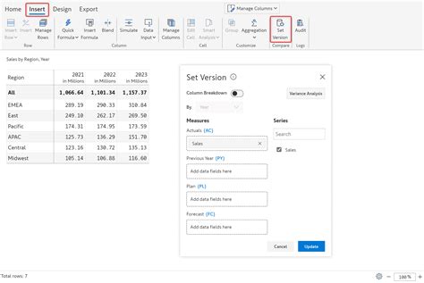 Create Variances Report In Power BI Without DAX Using Inforiver