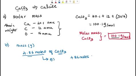 Caco3 Molecular Structure