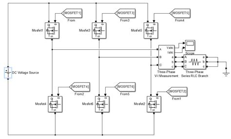180 degree three phase inverter with simulation ~ electrical article