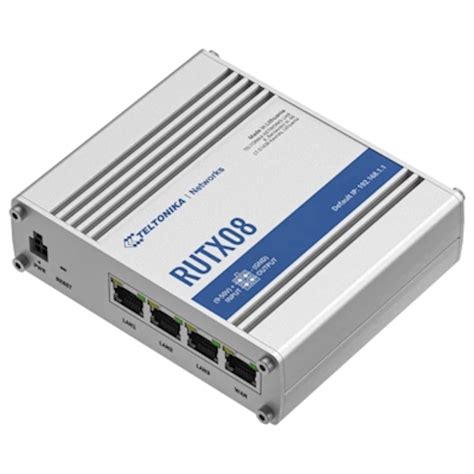 Teltonika Industrial Ethernet Router Rutx08 4xgbit Eth Rms Voip Shop Hr