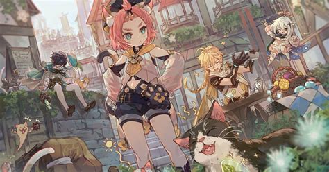 【原神】「蒙德」角色插画特辑②