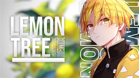 Nightcore Lemon Tree Dj Desa Remix Lyrics Youtube