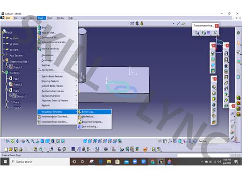 Learn How Power Copy Tool Used In Catia