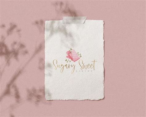 Premade Baking Logo Cooking Logo Bakery Logo Food Blogger Logo