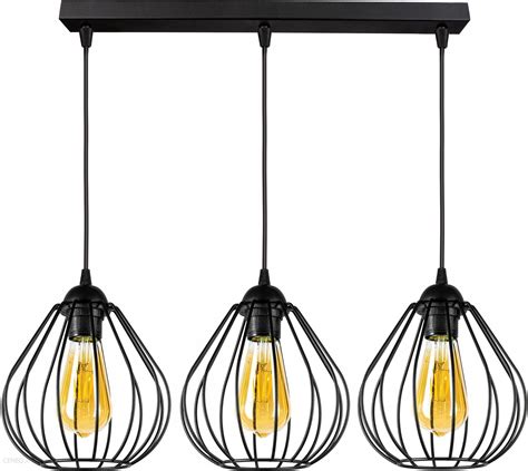 Glimex Sufitowa Lampa Wisząca Żyrandol Loft Edison Led 1703KR