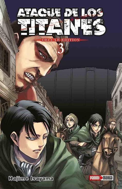 Ataque de los Titanes Deluxe Edition 3 Panini Comics México