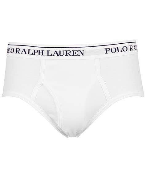 Polo Ralph Lauren 4 Pk Classic Briefs White Cheapundies