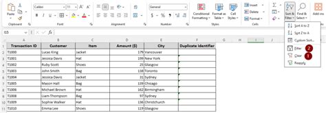 How To Remove Rows Containing Identical Transactions In Excel Excel Insider