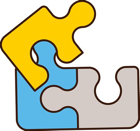 Illustration Of Puzzle Icon In Flat Style Vector Art At Vecteezy