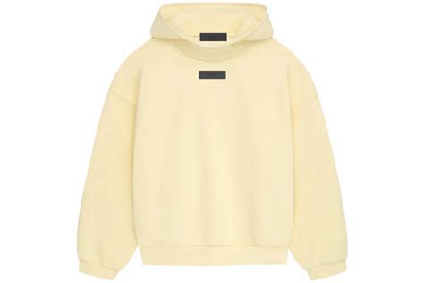 Fear Of God Essentials Pullover Hoodie Garden Yellow Mens Fw23 Us