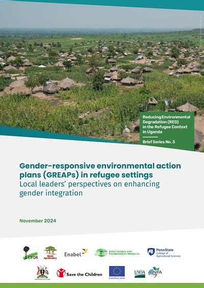 Gender Responsive Environmental Action Plans Greaps In Refugee