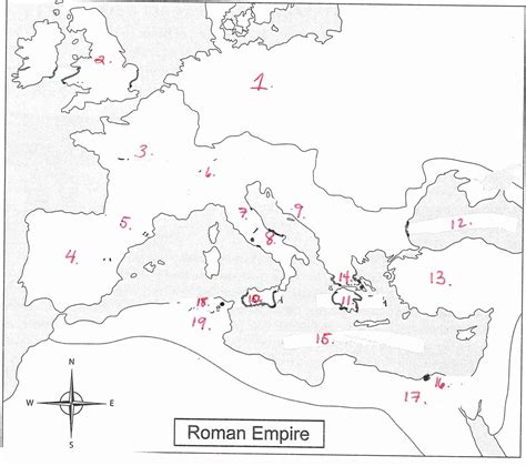 Blank Map Of Ancient Rome Fileroam Empire Map Worksheet On Citiespdf