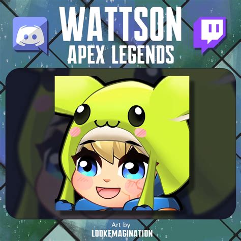 Apex Legends Wattson Nessie Hat Animated Emote For Twitch And Discord Etsy